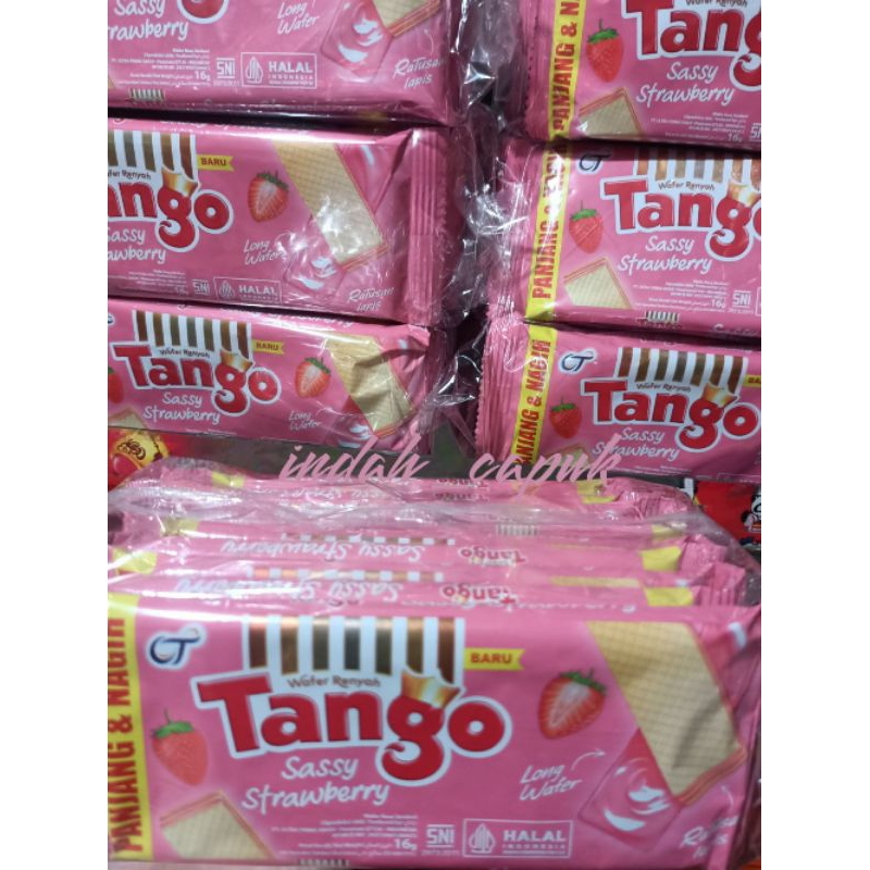 Jual TANGO WAFER 16G ISI 10PCS DENGAN KELEZATAN RASA TERSENDIRI YANG ENAK, GURIH DAN LEZAT UNTUK ...