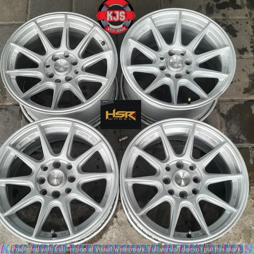 Jual VELG ACING SECOND MODEL CELONG CONCAVE TYPE HSR SHINJUKU RING 15 PCD 4X100-4X114,3 LEBAR 7 ...