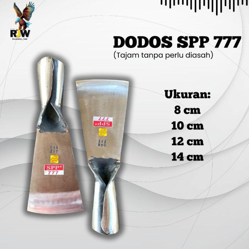 Jual Dodos Sawit SPP 777 Original Tajam Tanpa asah Alat panen kebun sawit | Shopee Indonesia