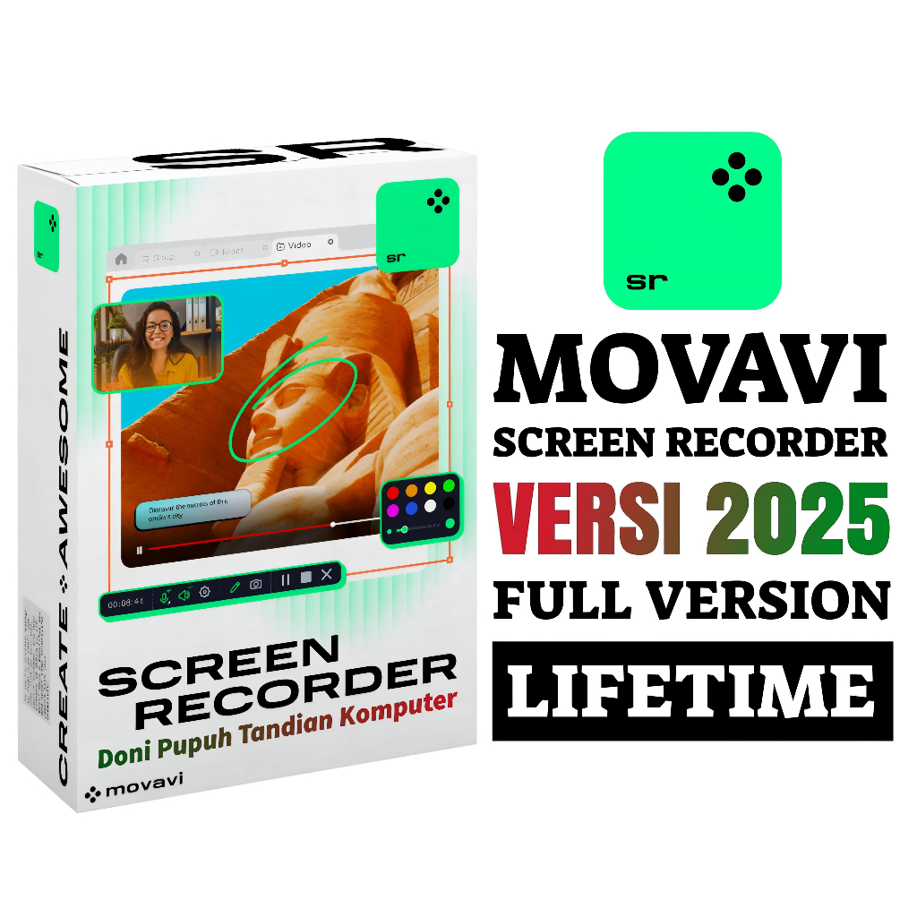 Jual Movavi Screen Recorder Full Version Lifetime | Shopee Indonesia