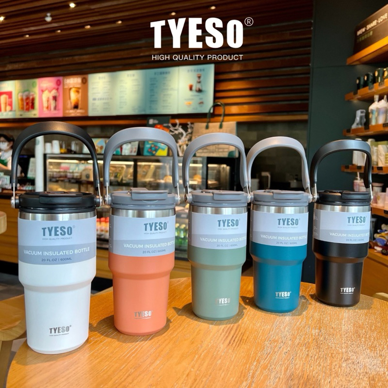 Jual TUMBLER TYESO Tumbler Stainless Tumbler Kopi Tahan Panas Dingin 24 Jam 1200ml 600ml 750ml ...