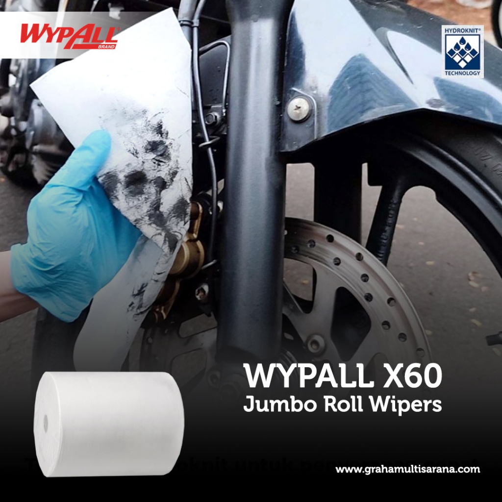 Jual Pengganti Kain Majun Food Kontak Tissue Wypall X60 Wipers Kimberly ...