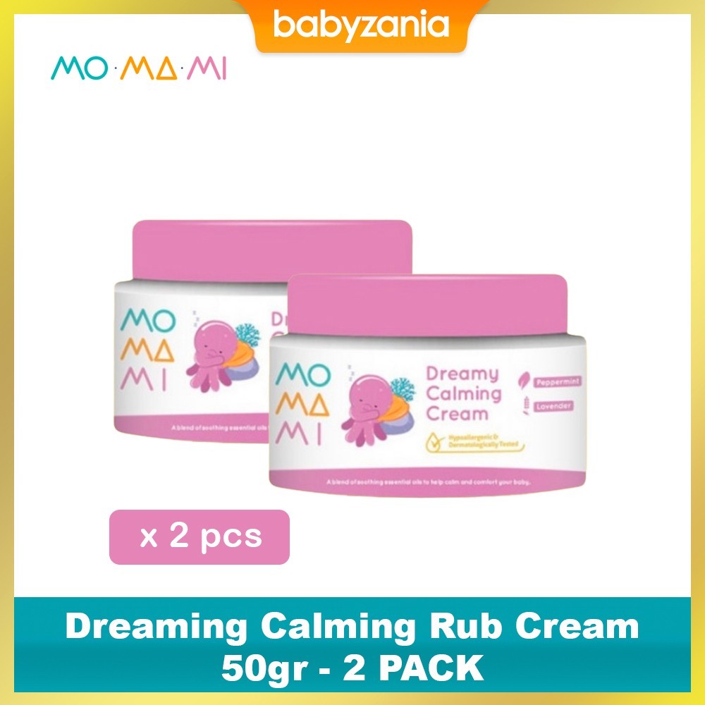 Jual Momami Dreaming Calming Rub Cream 50 gr - 2 PACK | Shopee Indonesia
