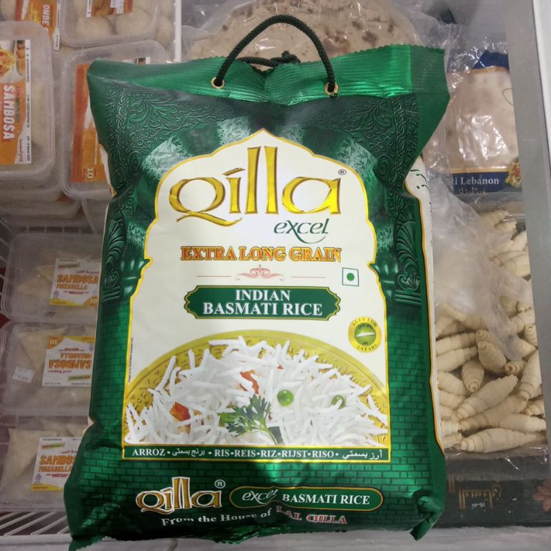 Jual BERAS BASMATI QILLA EXCEL EXTRA LONG GRAIN INDIAN BASMATI RICE 5 ...