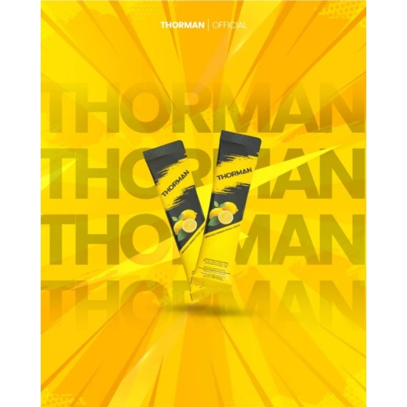 Jual PJG Thorman Minuman Serbuk Rasa Lemon 3 Sachet | Shopee Indonesia