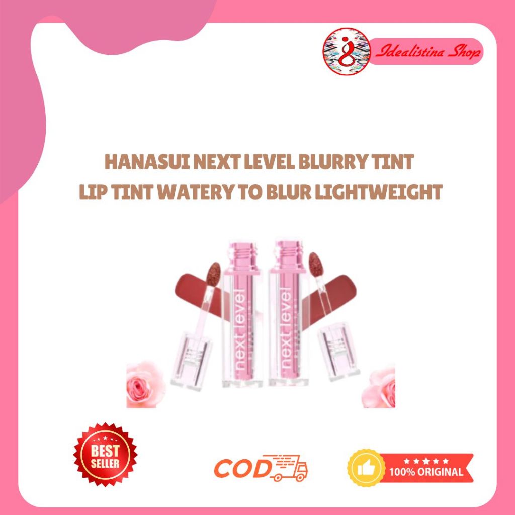 Jual Hanasui Next Level Blurry Tint - Lip Tint Watery To Blur ...