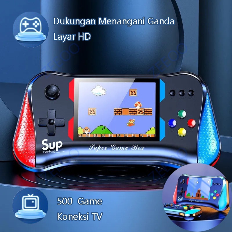 Jual 500 Game in 1 - X7M Handheld Game Console Portable Dual Konsol Stick Konsol / Konsol Game ...