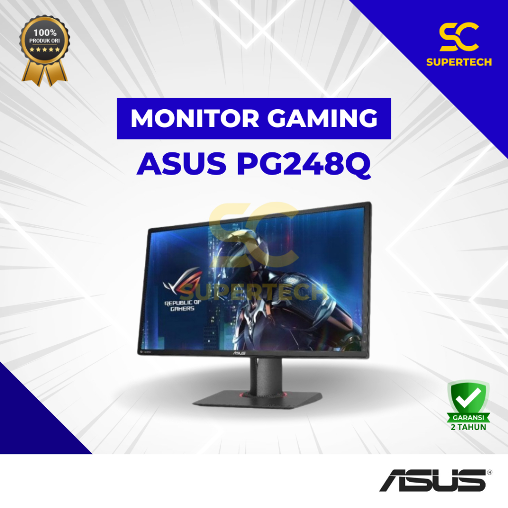 Jual LED Monitor ASUS PG248Q Gaming ROG Swift Wide Screen Full HD 24" Inch | Shopee Indonesia