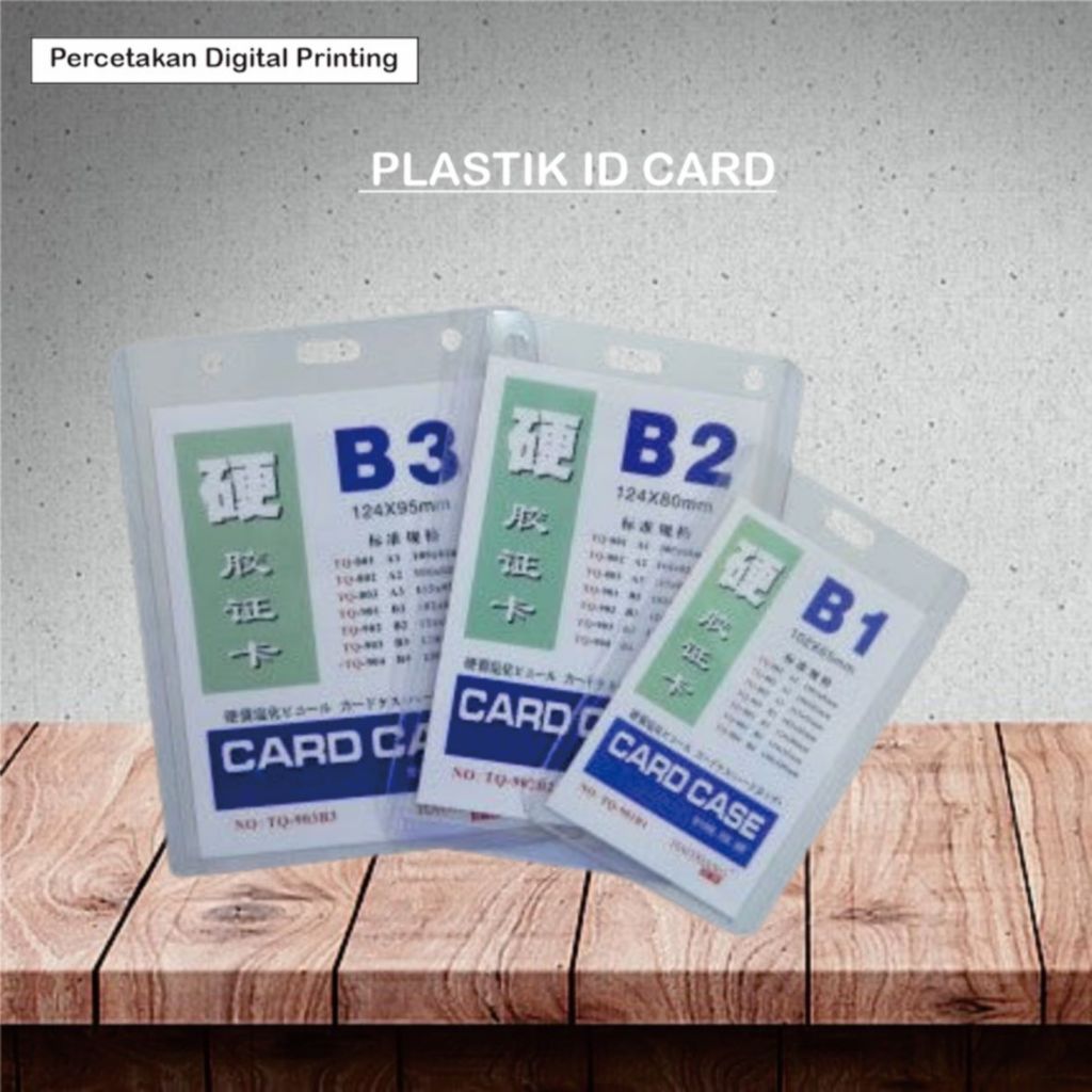 Jual PLASTIK ID CARD / CARD CASE / NAME TAG / ID CARD / CARD CASE B1 / CARD CASE B2 / CARD CASE ...