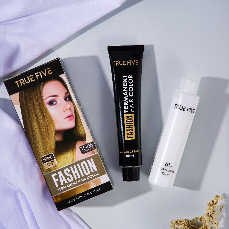 Jual TRUE FIVE [TF 06] Fashion Permanent Hair Color 100ml - Semir ...