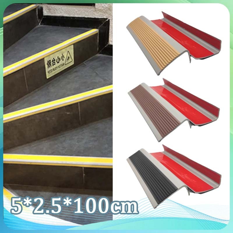 Jual Karet Ujung Tangga Lis Anti Slip Tangga Keramik Type L 5cm Step ...