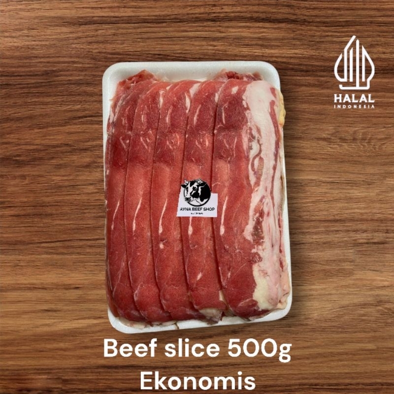 Jual Beef slice ekonomis 500g-1kg | Shopee Indonesia