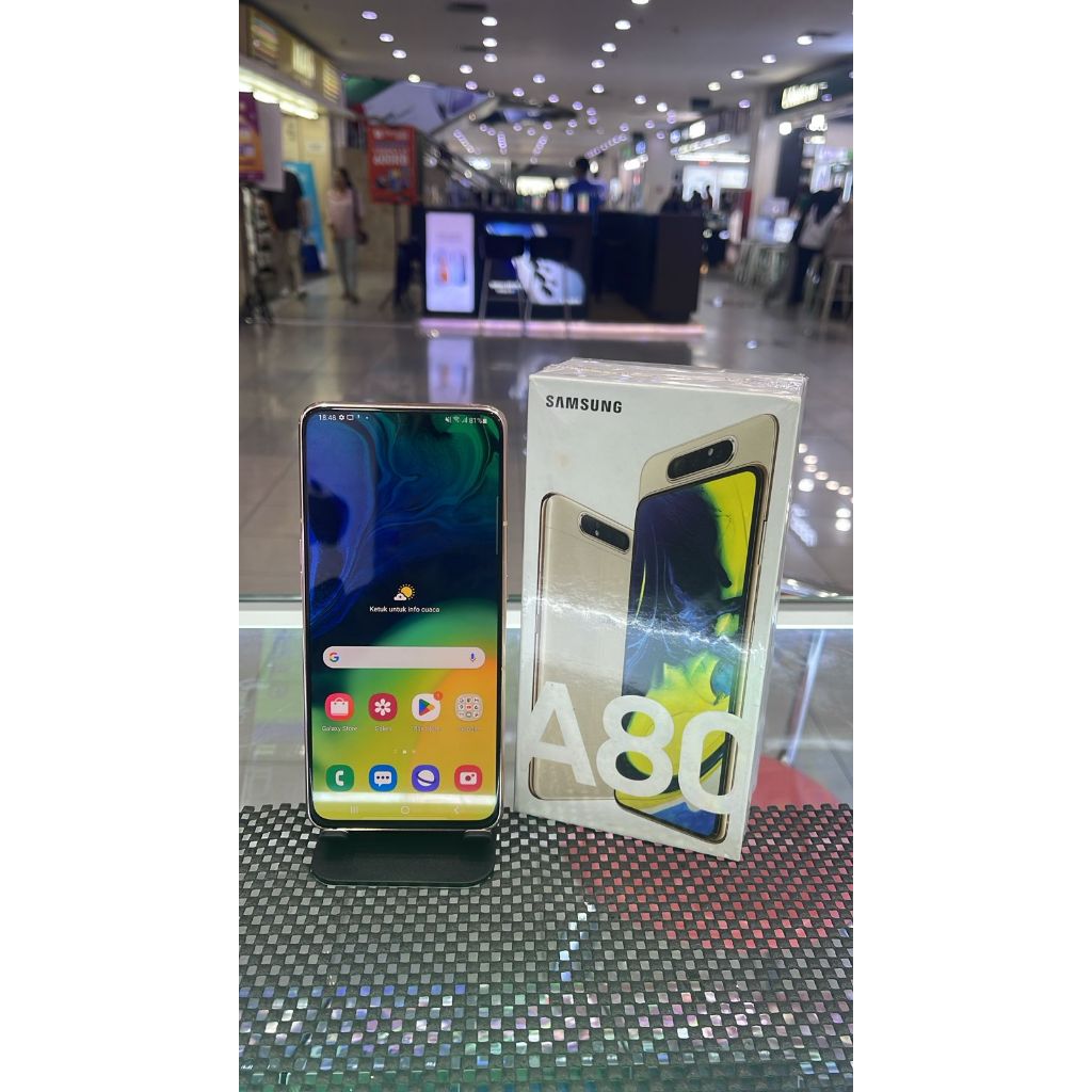 Jual SAMSUNG GALAXY A80 8/128GB SECOND SEKEN BEKAS RAM 8 INTERNAL 128 | Shopee Indonesia