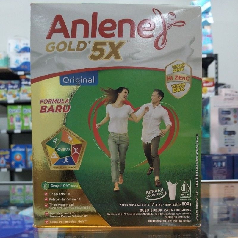Jual ANLENE GOLD ORIGINAL (600 GRAM) | Shopee Indonesia