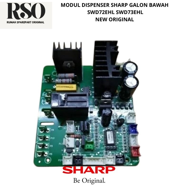 Jual MODUL DISPENSER SHARP GALON BAWAH SWD72EHL SWD73EHLNEW ORIGINAL ...