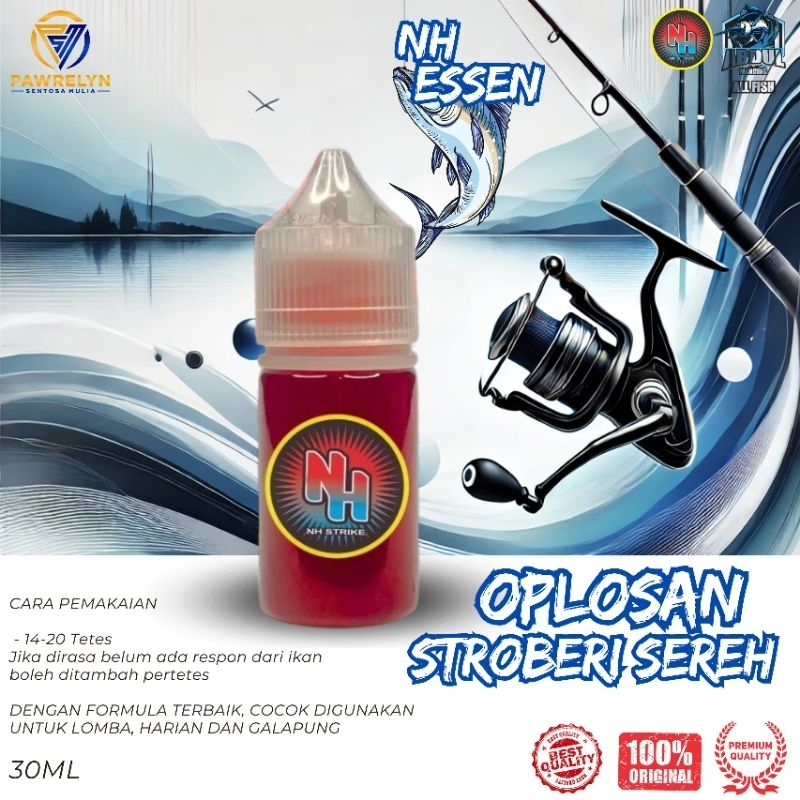 Jual Abdul Mancing - ESSEN Oplosan Strawberry Sereh premium varian ...