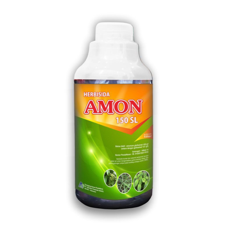 Jual Amon 150SL 1 liter herbisida kontak sistemik amonium glufosinat spesialis lulangan teki ...