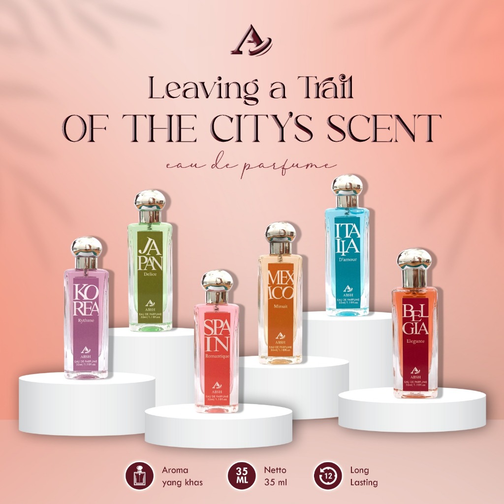 Jual CITY'S SCENT Series Parfum korea italia japan Parfum wanita tahan ...