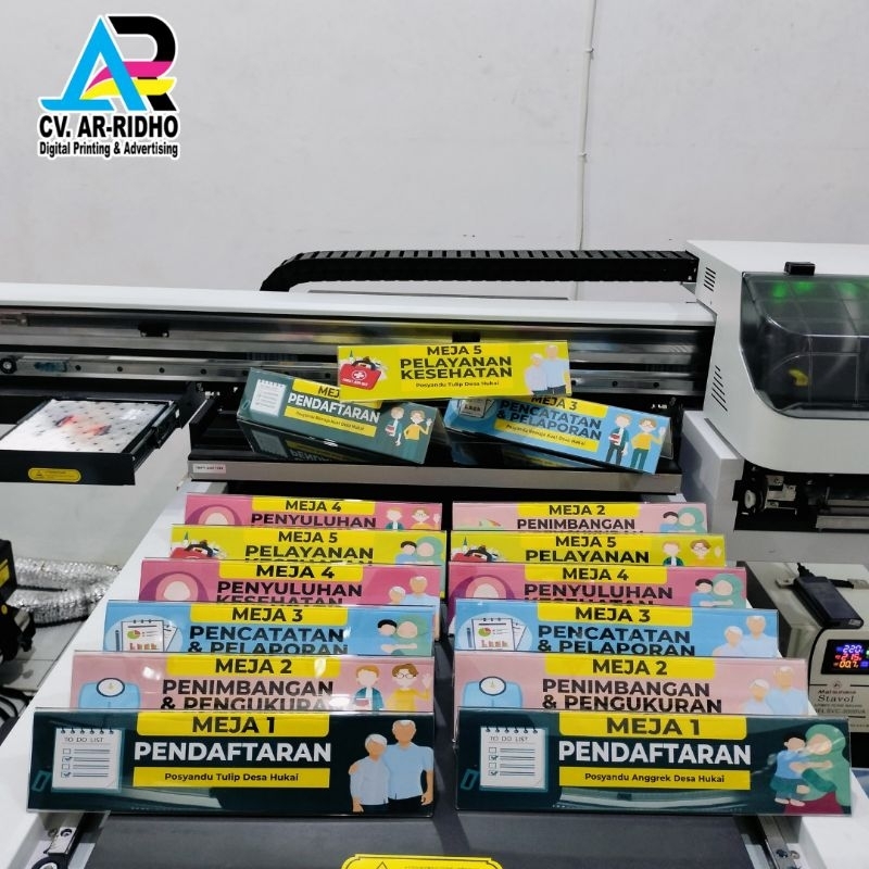 Jual Akrilik Display Persegi/Akrilik Meja/Papan Nomor Meja/Akrilik Nama ...