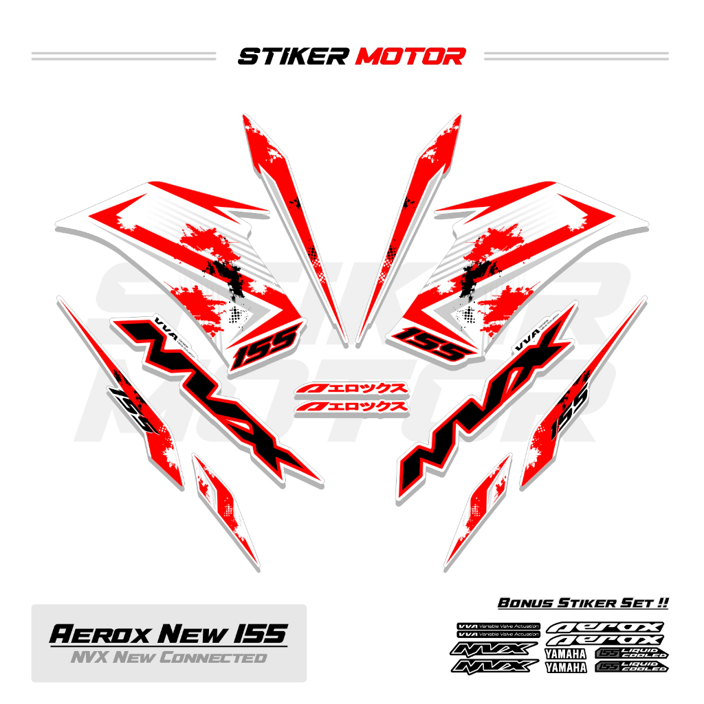 Jual AC05 Striping Motor NVX 155 Aerox 155 Connected 2020 - 2025 ...
