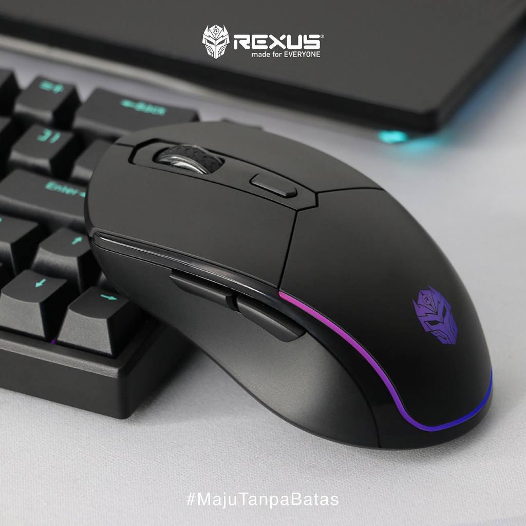 Jual Mouse Rexus SH10 Xierra Wireless Gaming Rechargeable Lightweight ...