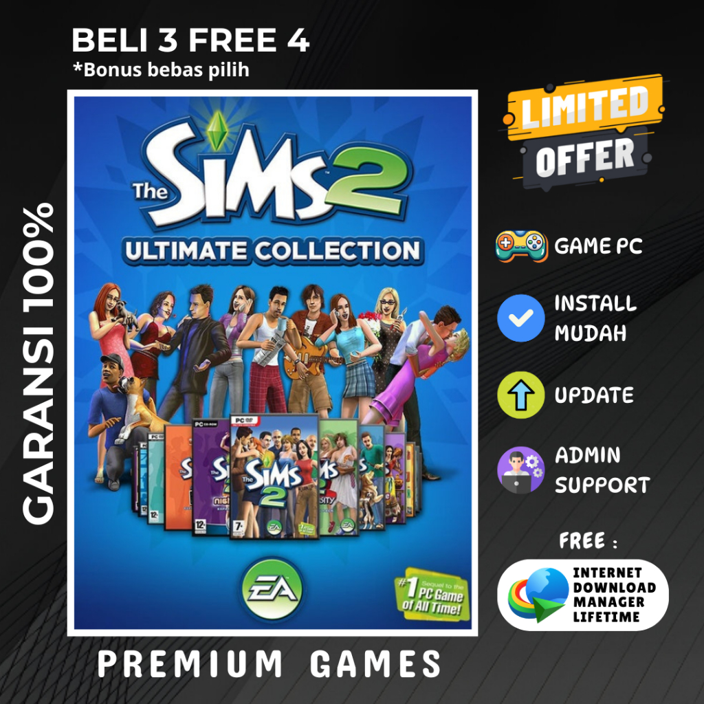 Jual The Sims 2 Ultimate Collection - Game PC Laptop - Link Game ...