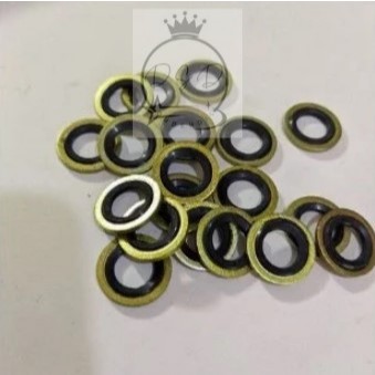Jual Ring banjo karet kuningan ring naple selang rem karet anti bocor ...
