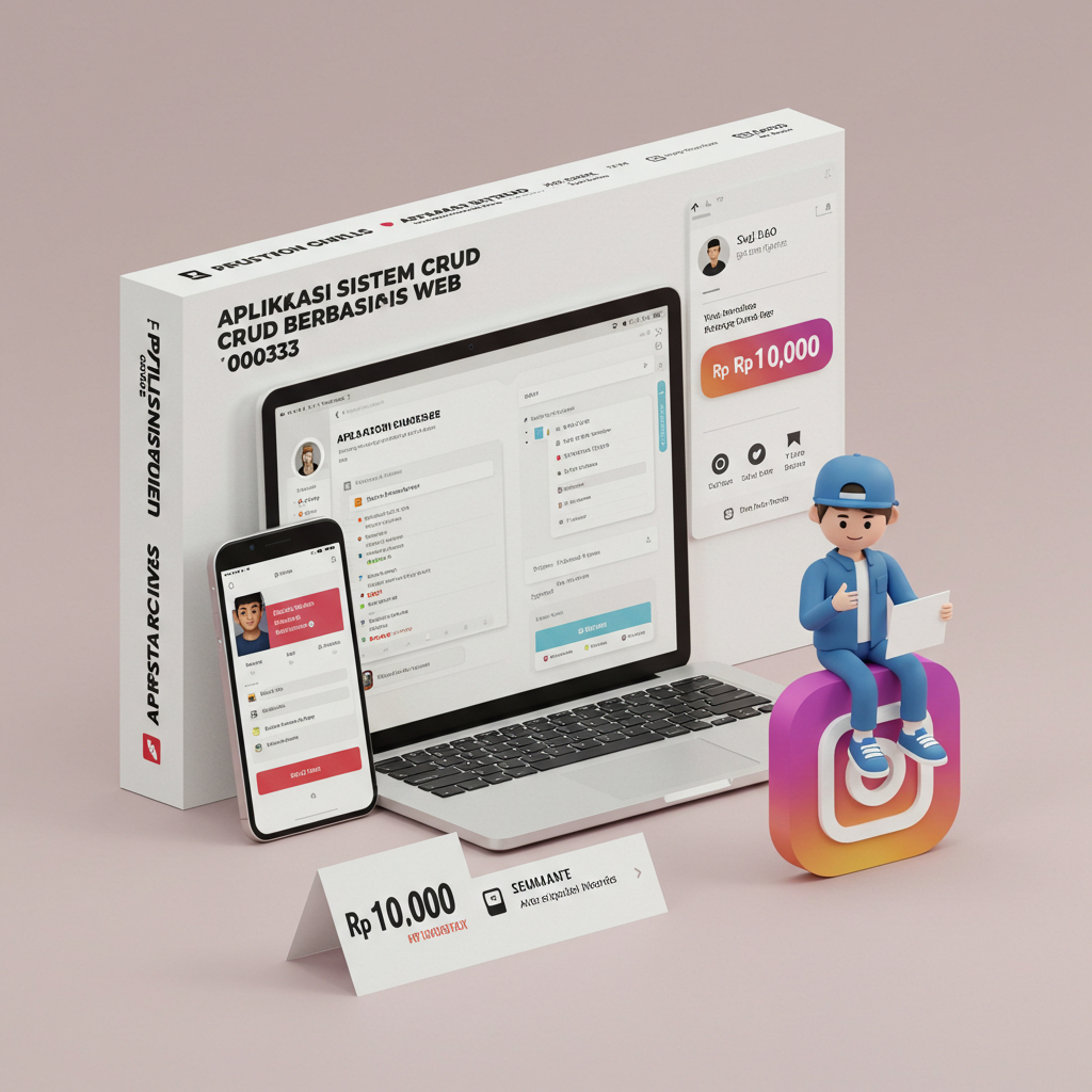 Jual APLIKASI SISTEM CRUD BERBASIS WEB 00033 | Shopee Indonesia