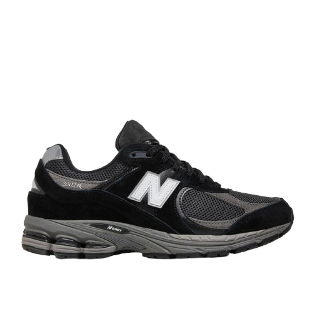 Jual New Balance 2002R Black Dark Grey White | Shopee Indonesia