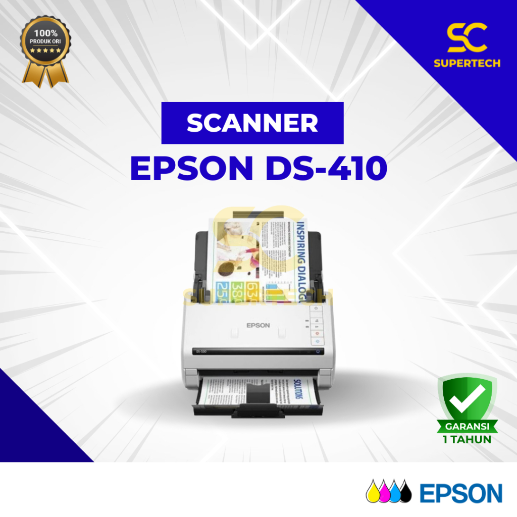 Jual SCANNER EPSON DS-410 EPSON SCANNER DS410 | Shopee Indonesia