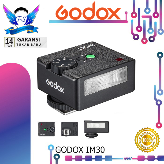 Jual Godox iM30 Mini Camera Flash Retro iM 30 IM30 | Shopee Indonesia