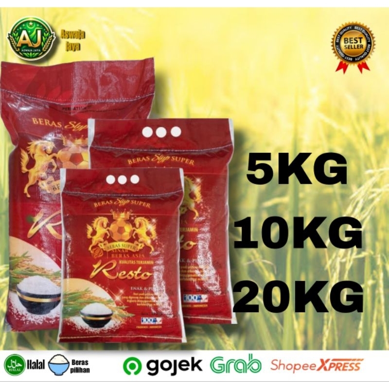 Jual Beras Resto 5KG-10KG-20KG - SLYP SUPER PREMIUM (enak & pulen ...