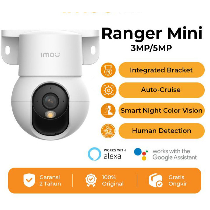 Jual CCTV IP Camera Imou Ranger Mini 3MP / 5MP Indoor Garansi Resmi ...