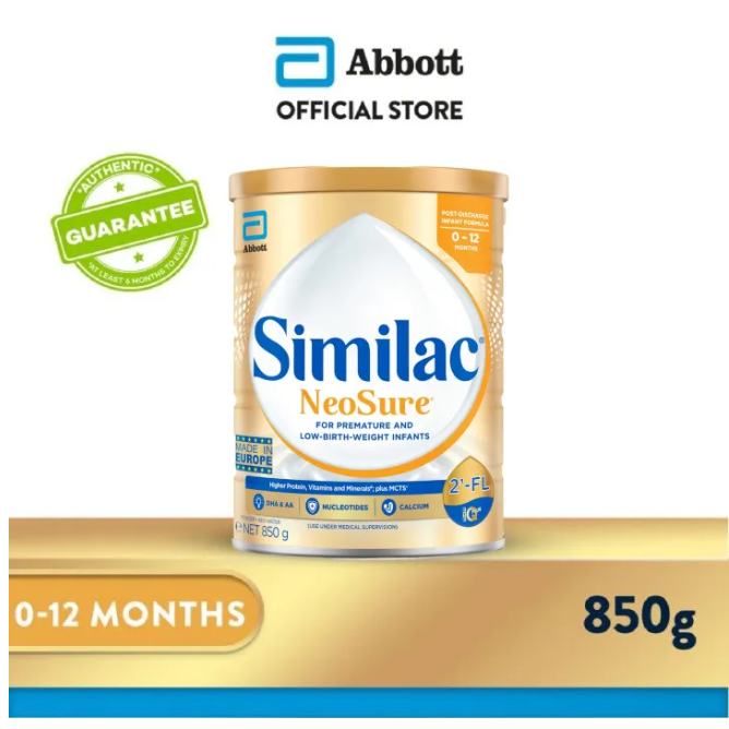 Jual Similac NeoSure Special Infant Milk Susu Formula - Stage 1 850g ...