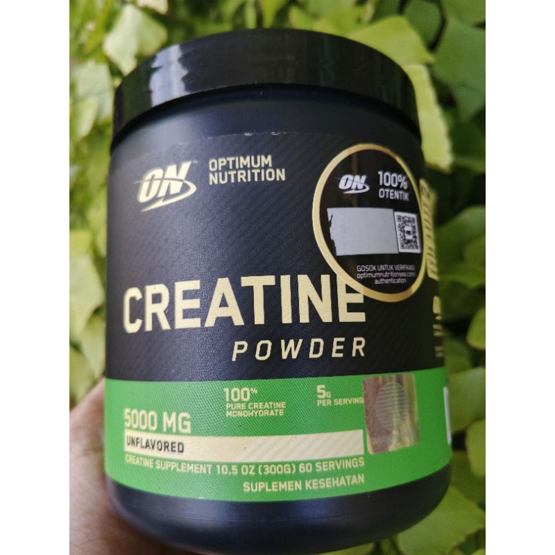 Jual Optimum Nutrition Micronized Creatine Powder 300 gr | Shopee Indonesia