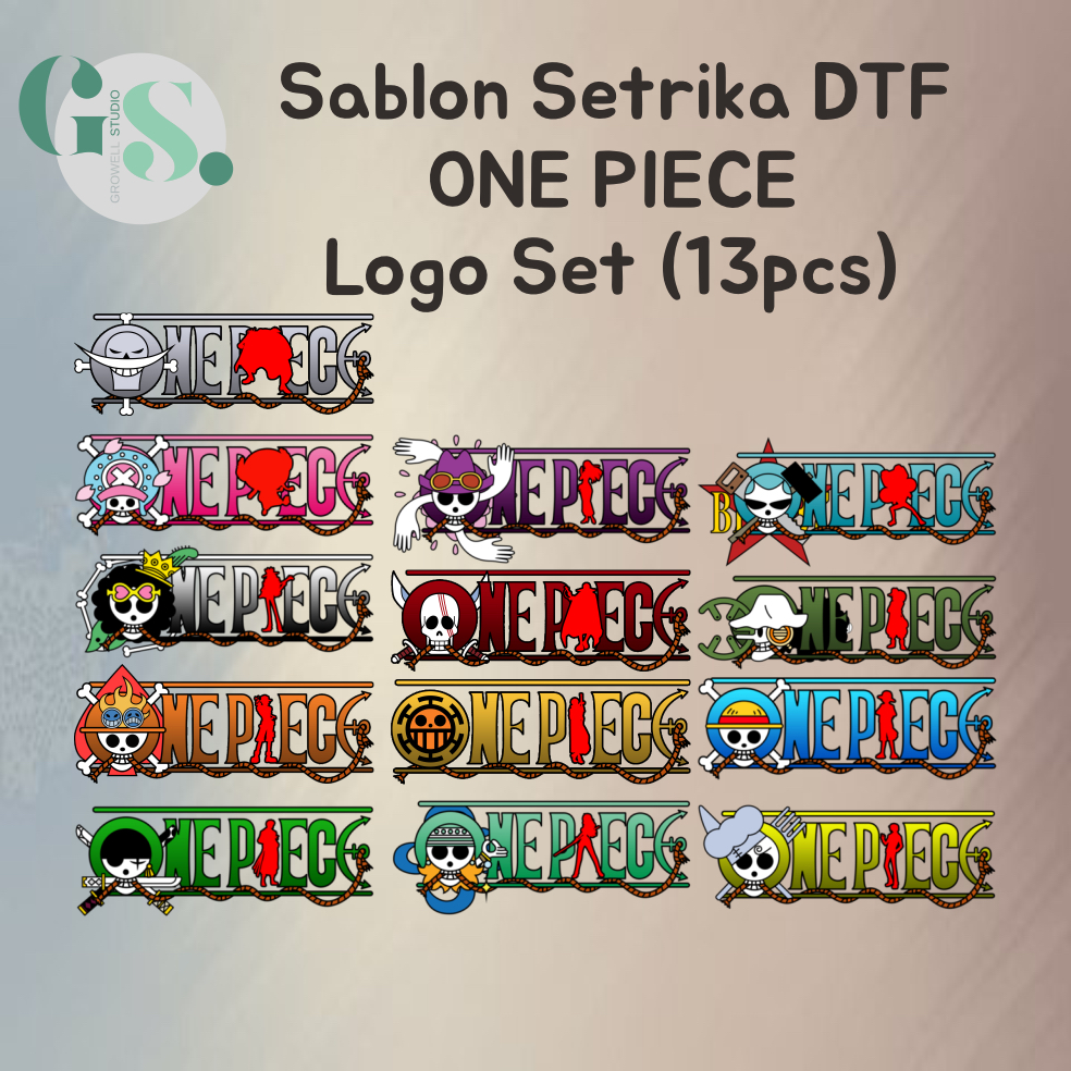 Jual Sablon DTF Setrika Logo Anime One Piece | Shopee Indonesia