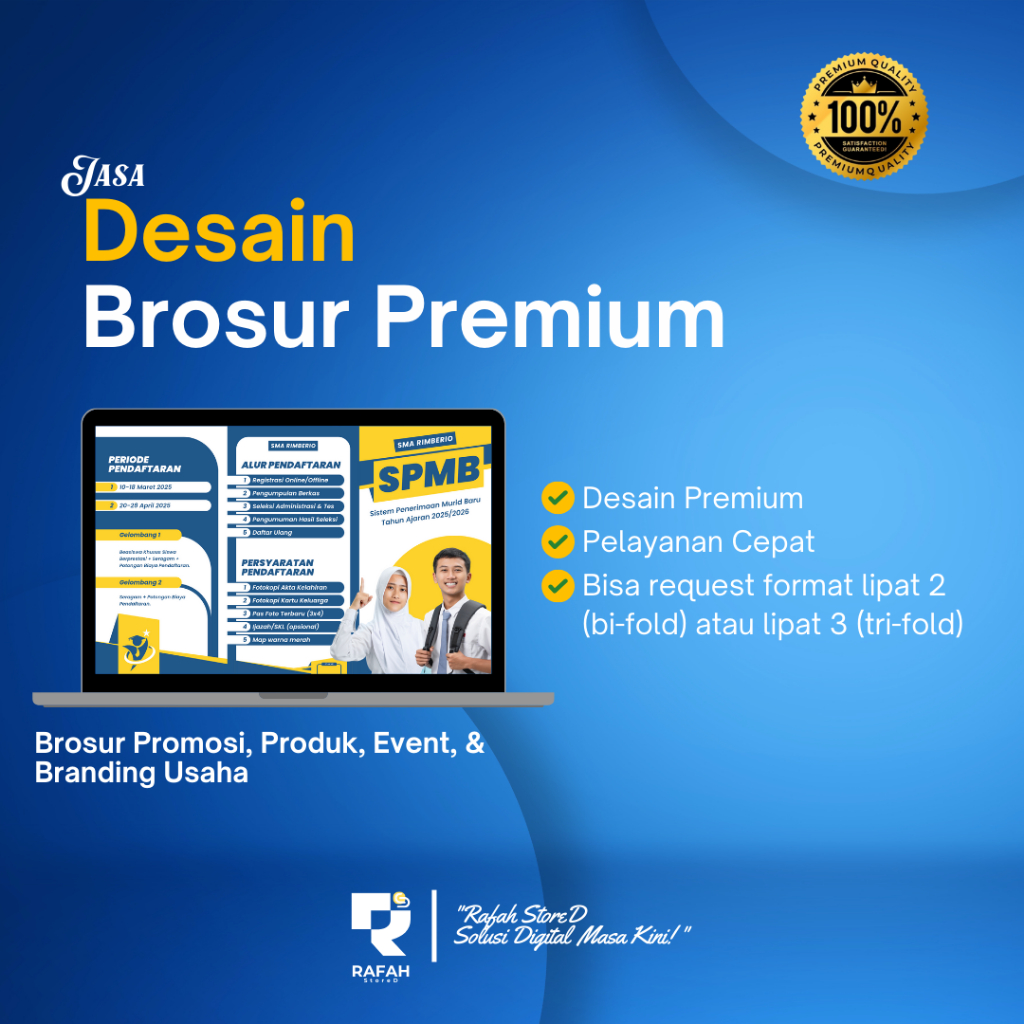 Jual JASA DESAIN BROSUR | Brosur Promosi, Produk, Event, & Branding ...