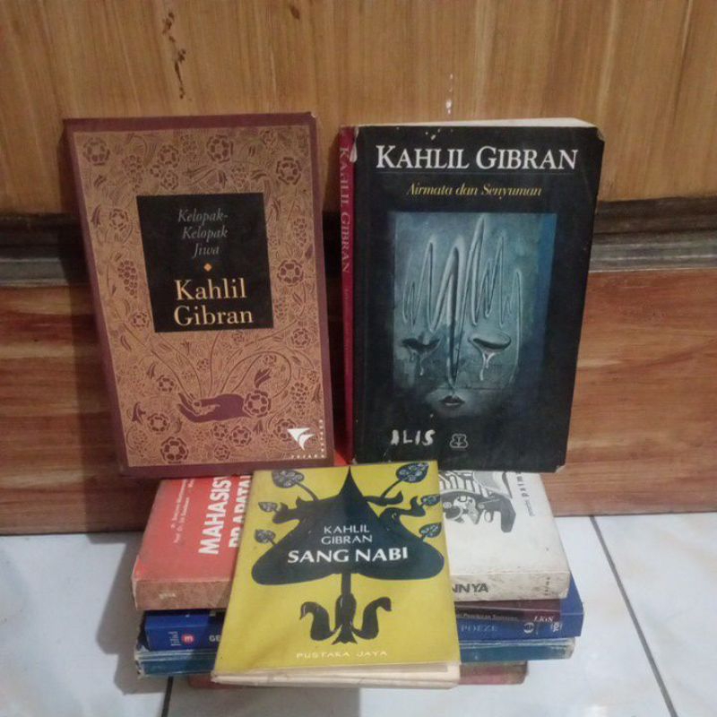 Jual original 3 buku tahlil Gibran Air Mata & Senyuman,Sang Nabi ...