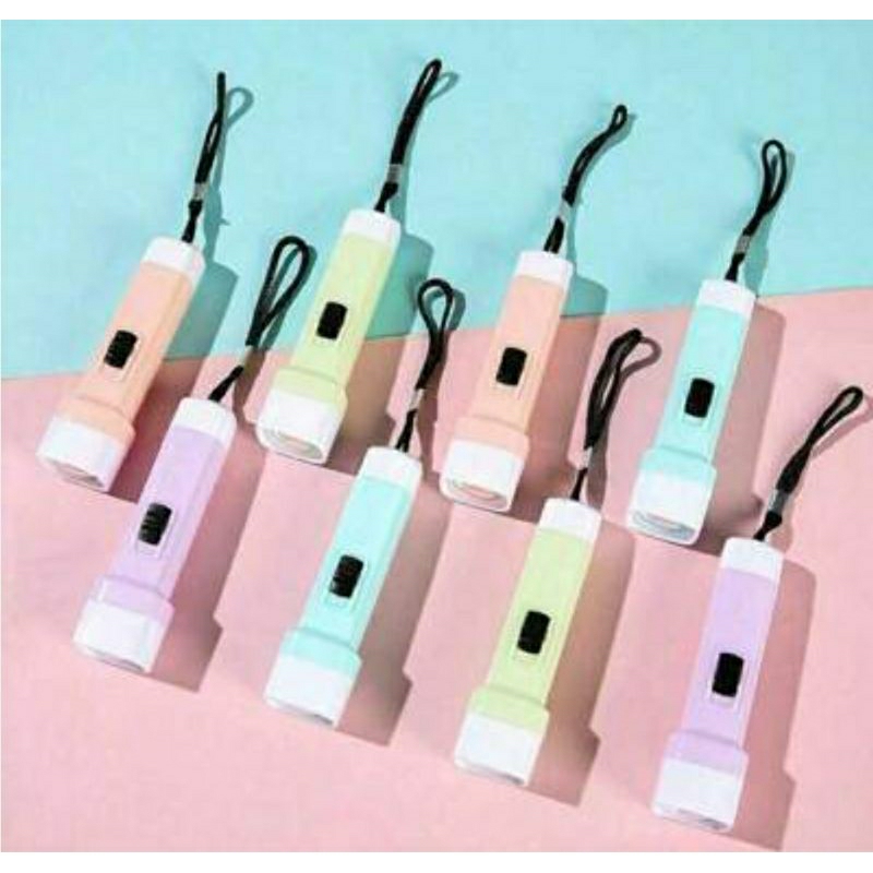 Jual GANTUNGAN SENTER LED WARNA PASTEL ISI 6 PCS | Shopee Indonesia