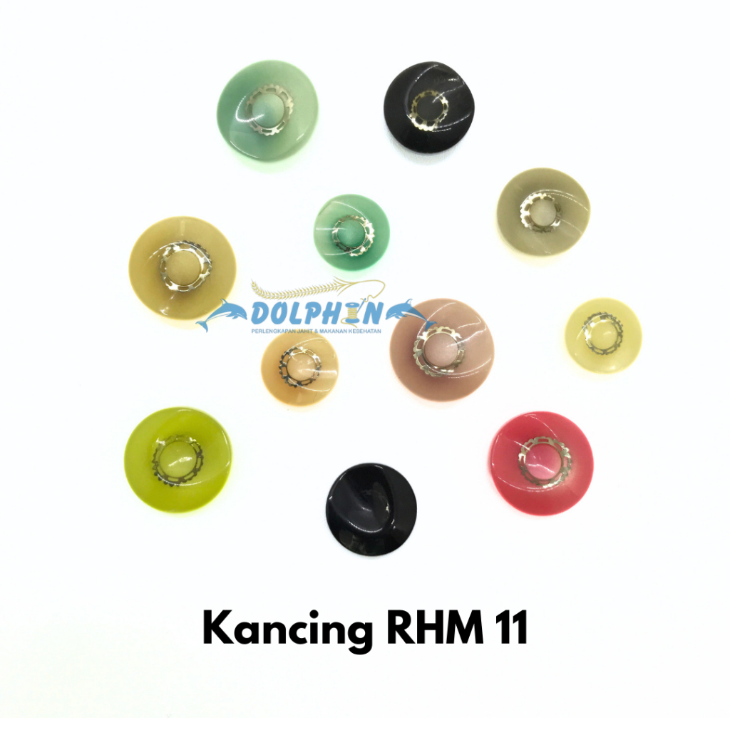 Jual [PER BIJI] RHM-11 Kancing Hias PREMIUM Tebal Aksesoris Baju Wanita Blouse Craft Tas ...