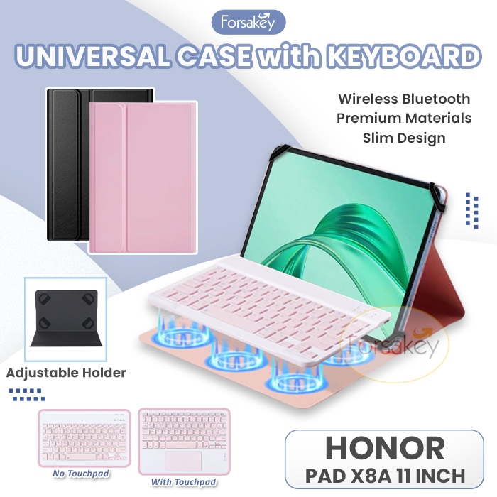 Jual ( CASE & KEYBOARD ) Honor Pad X8A X8 A Tab Tablet 11 Inch 2025 ...