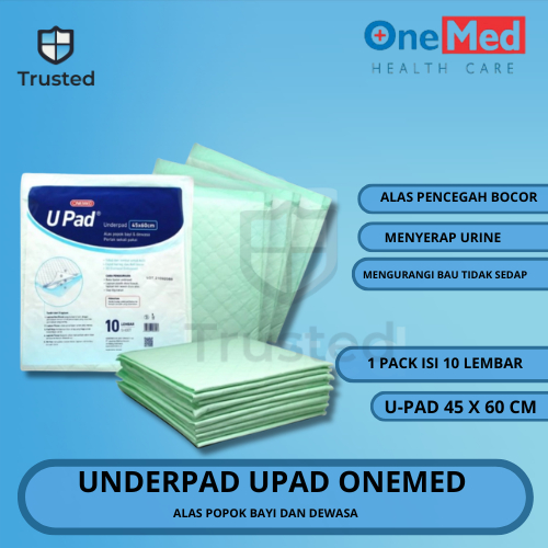 Jual Underpad Upad Onemed Pad 45 x 60 cm Upet Perlak One Med | Shopee ...