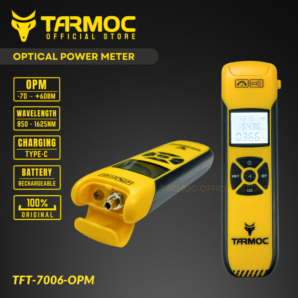 Jual Tarmoc TFT-7006-OPM | Optical Power Meter -70 ~ +6dBm | Shopee ...