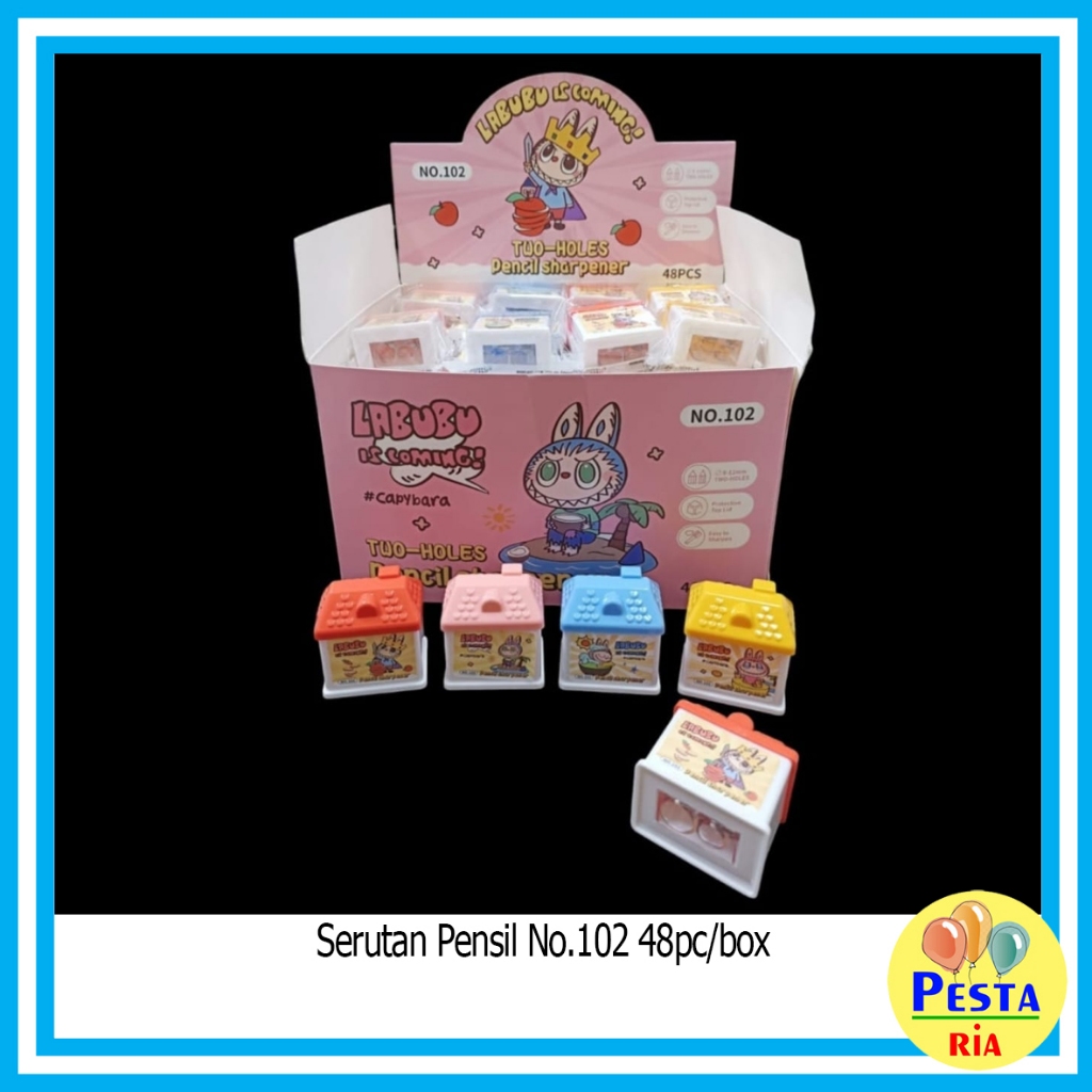 Jual Murah!! (1pcs) Rautan Pensil Mini Labubu, rautan rumah, serutan ...