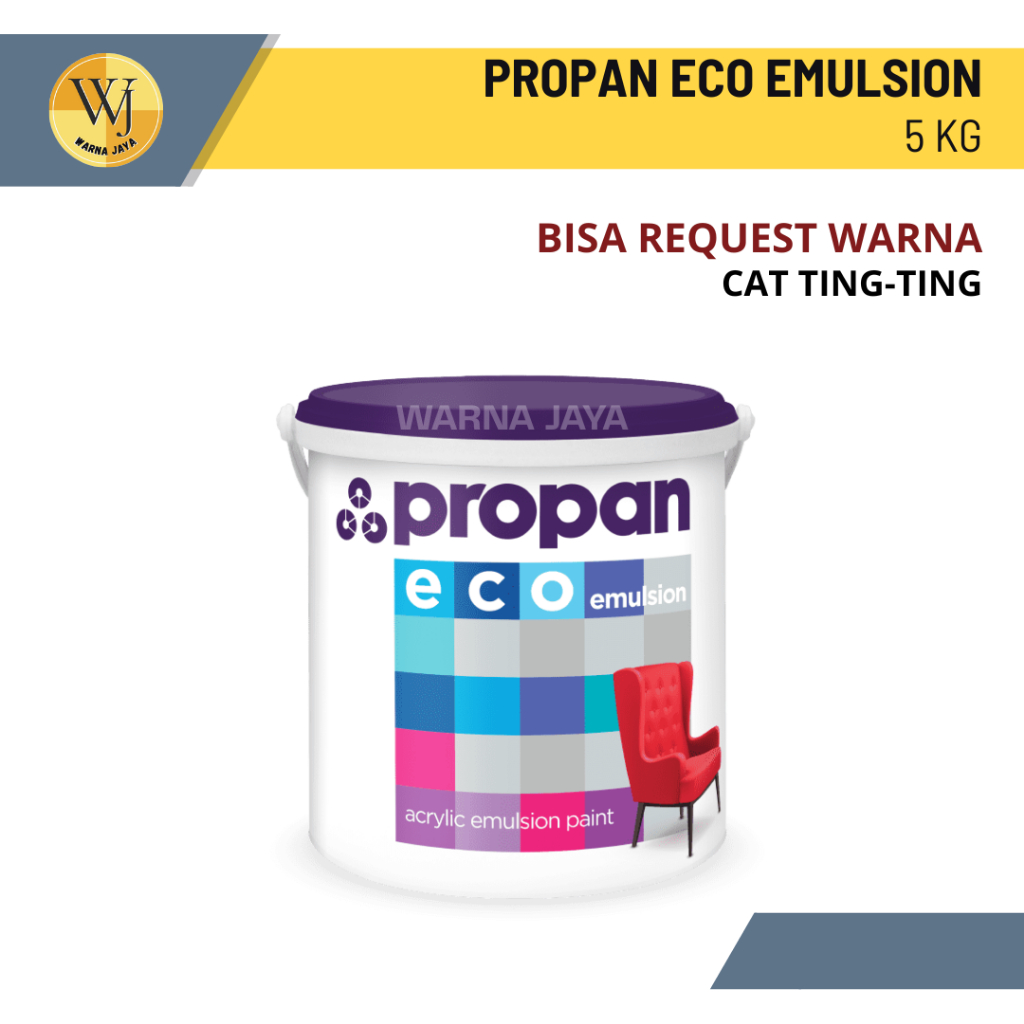 Jual Cat Tembok Propan Eco Emulsion EE-4010 5KG / Cat Tembok Interior ...