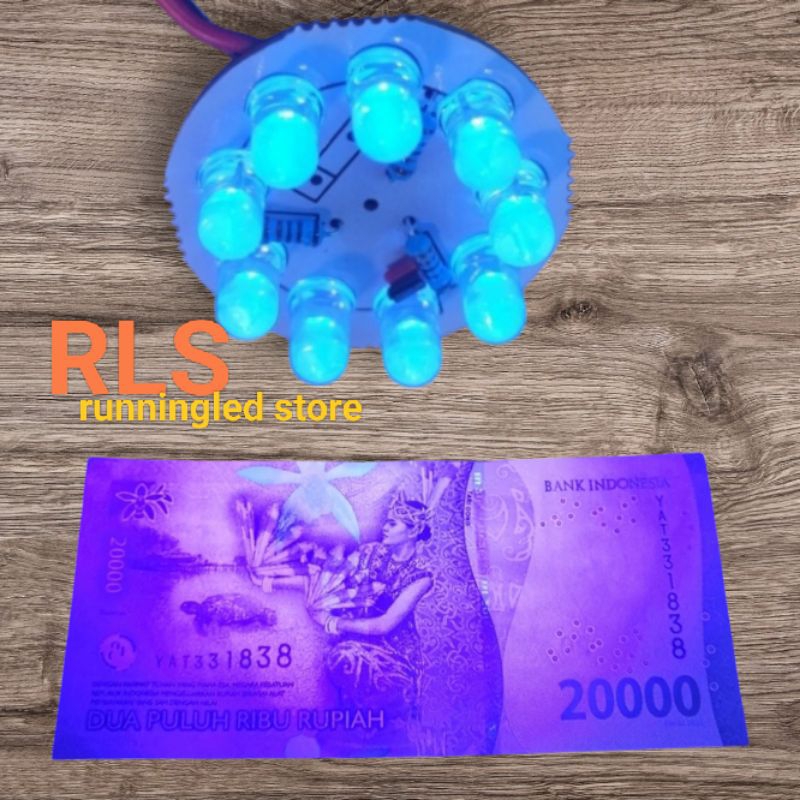 Jual Lampu cek duit palsu UV- Ultra Violet DC 12 Volt | Shopee Indonesia