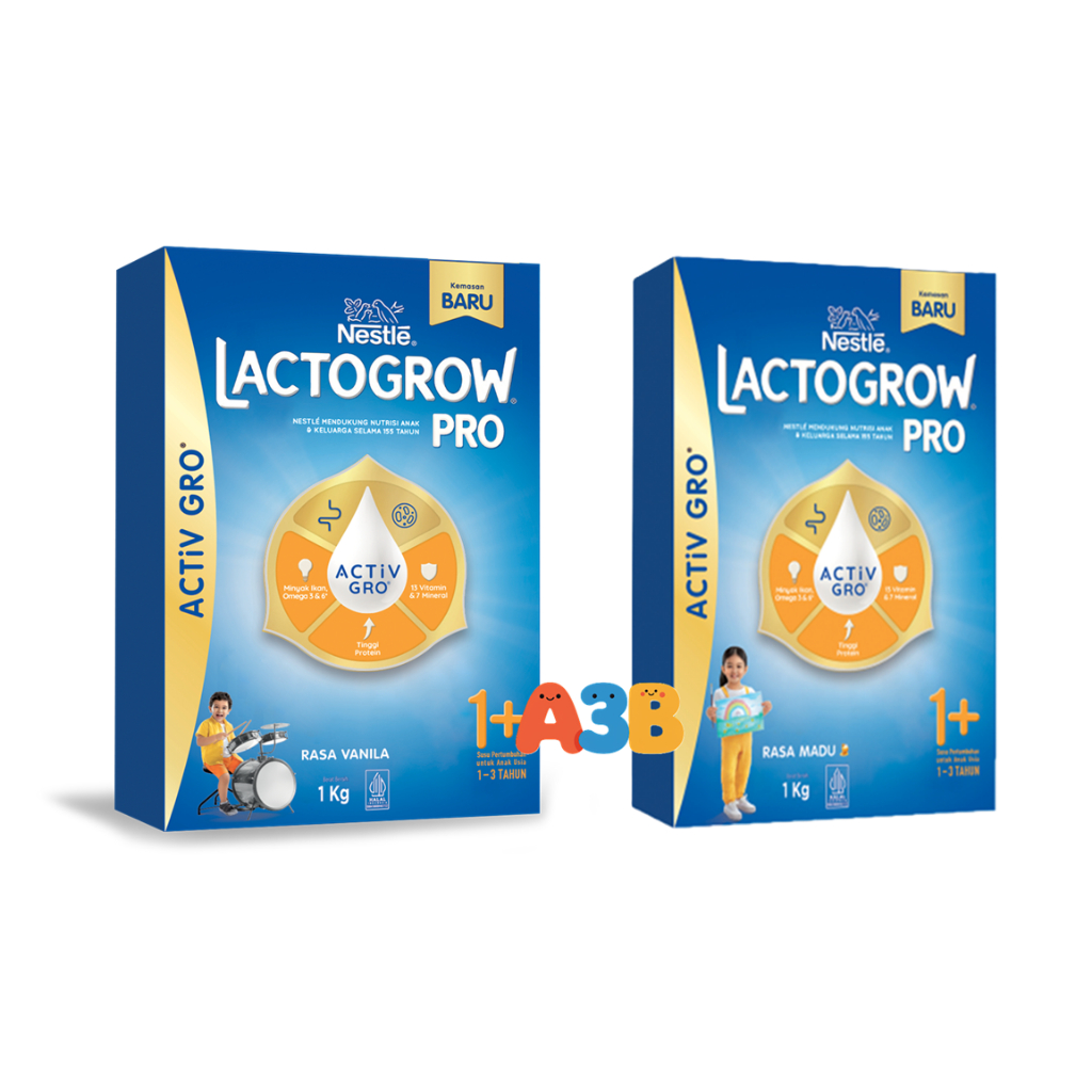 Jual Susu Nestle Lactogrow Pro 1+ Van/Madu 1Kg | Shopee Indonesia
