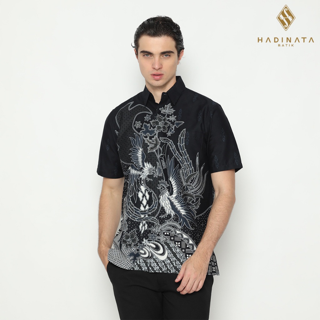 Jual Hadinata Batik Premium Kemeja Batik Pria Lengan Pendek Superfine ...