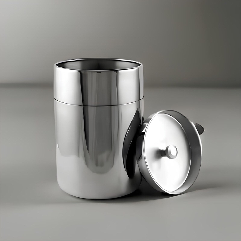 Jual Stainless Steel Canister | 150g Matcha Powder | Airtight Container ...