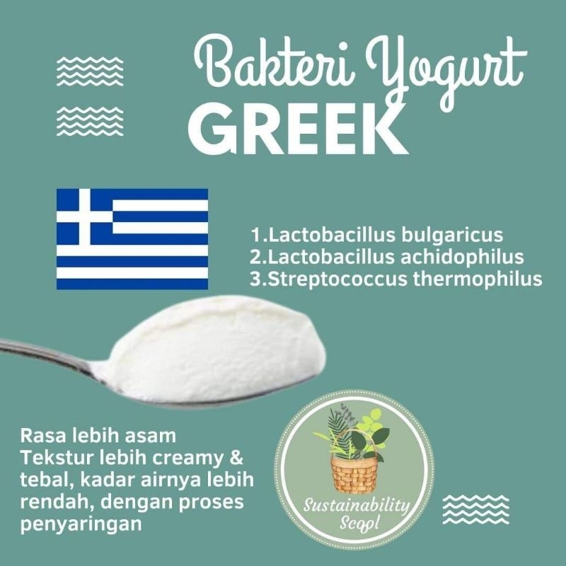 Jual kultur Yogurt / greek yogurt / bulgaria yogurt / bibit yogurt ...